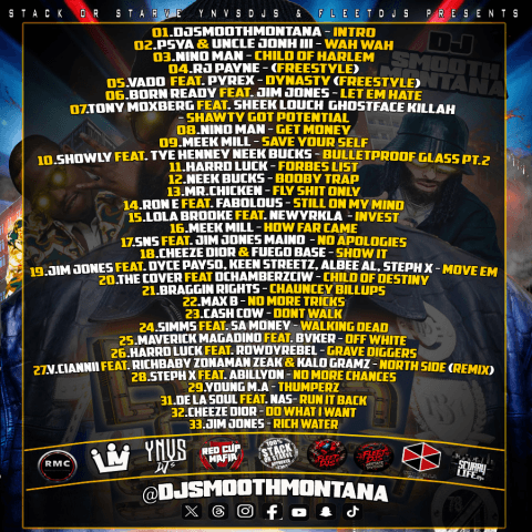 Back On My Shit 75 Mixtape Hosted by DJ Smooth Montana