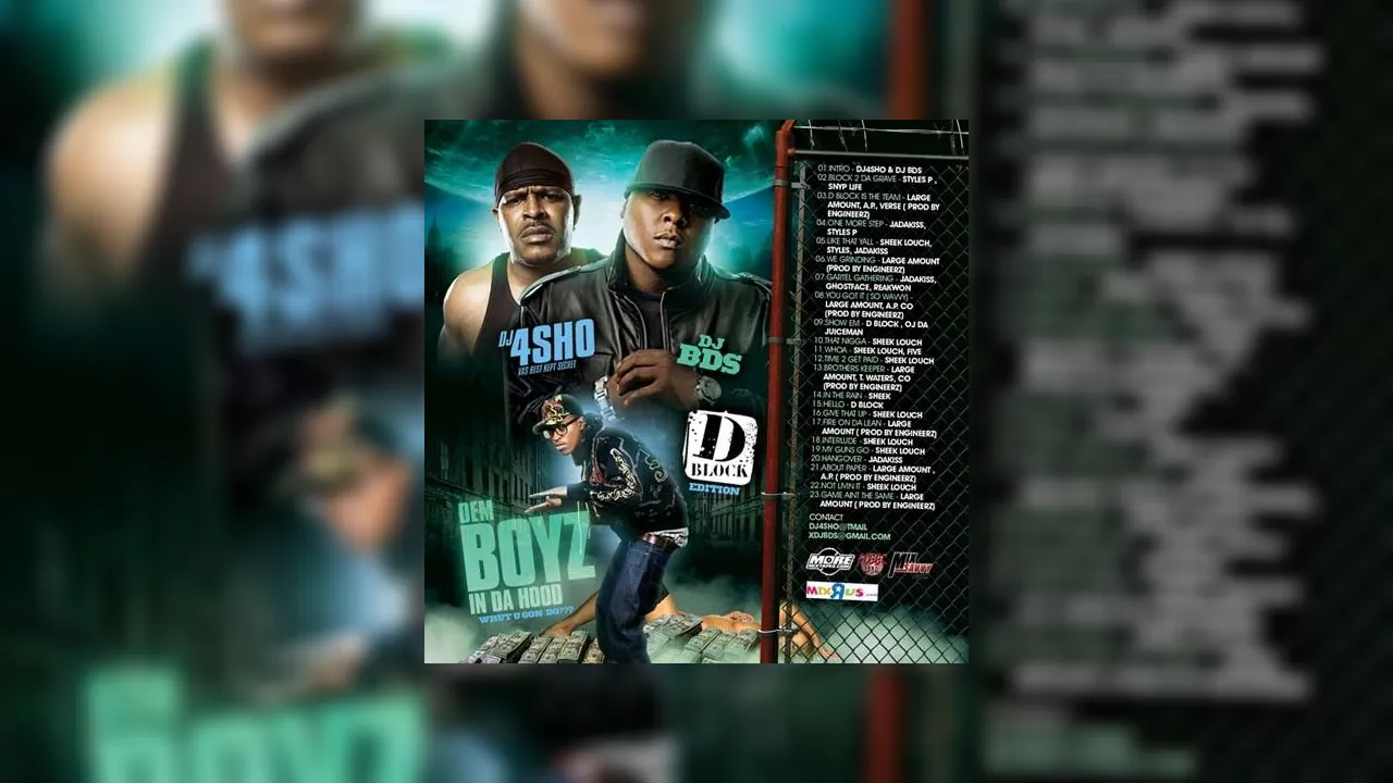 Dem Boyz In Da Hood (D-Block Edition) Mixtape Hosted by DJ 4Sho, DJ BDS