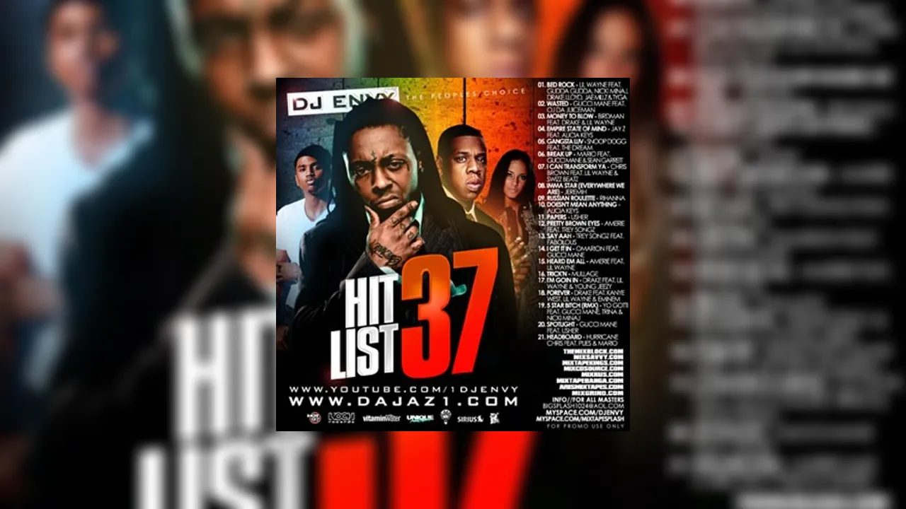 Hit List 37 Mixtape Hosted by DJ Envy