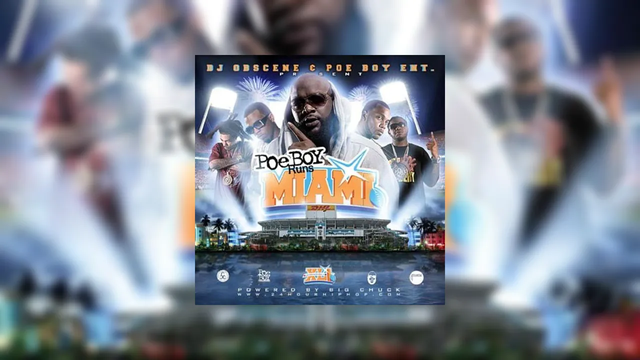 Poe Boy Runs Miami Mixtape Hosted by DJ Obscene
