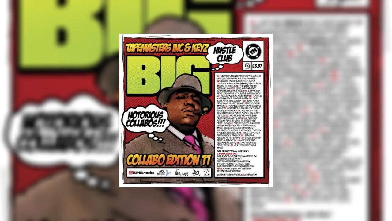 The Notorious B.I.G. - Collabo Edition 11 Mixtape Hosted by Tapemasters ...