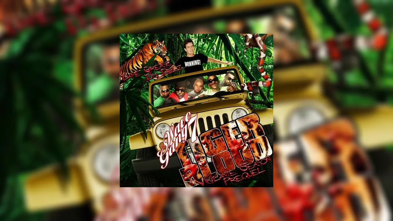 Wave Gang 7 (Tiger Blood) Mixtape Hosted by DJ Delz, Dame Grease