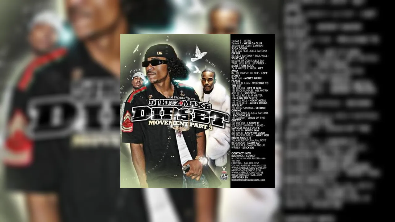 Dipset Movement, Pt. 3 (Hosted by Max B) Mixtape Hosted by DJ Hitz