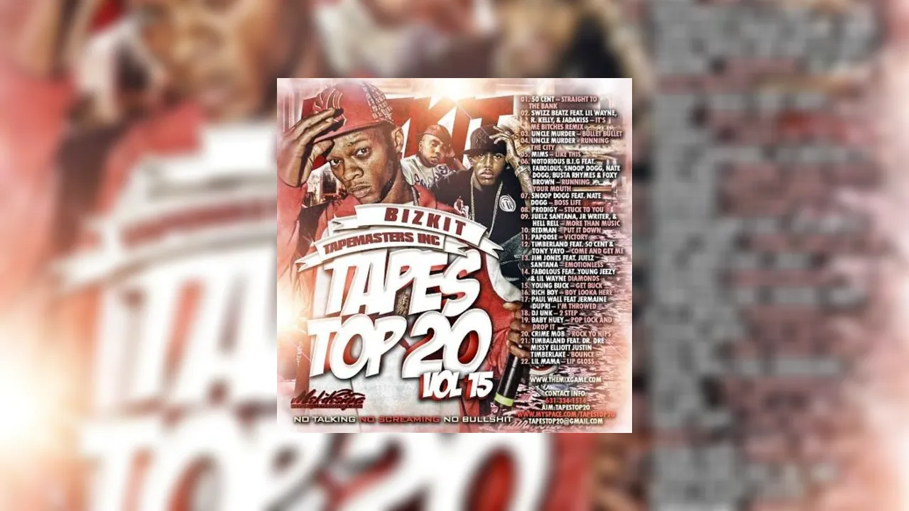 Tapes Top 20, Vol. 15 Mixtape Hosted by Its Bizkit, Tapemasters Inc.