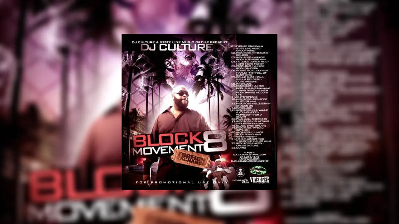 Block Movement 8 Mixtape Hosted by DJ Culture
