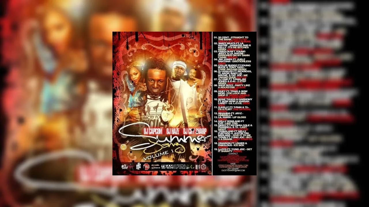 Summer Jamz Mixtape Hosted by DJ Capcom, Infamous Haze, DJ City Sharp