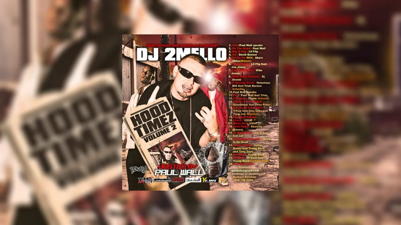 Hood Timez, Vol. 2 (Hosted by Paul Wall) Mixtape Hosted by DJ 2Mello