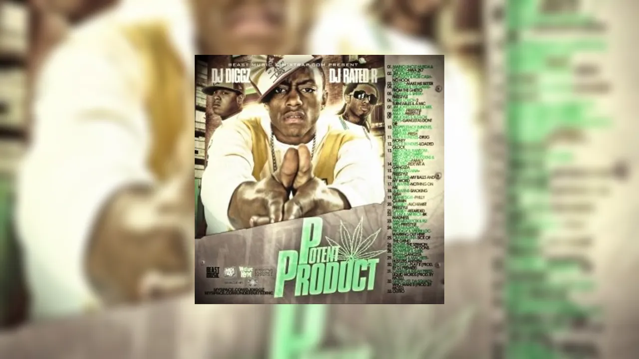 Potent Product Mixtape Hosted by DJ Diggz, DJ Rated R