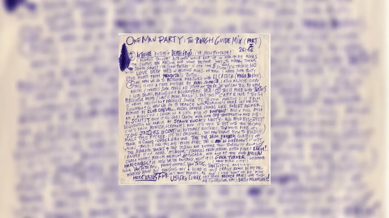 One Man Party - The Rough Guide Mix Mixtape