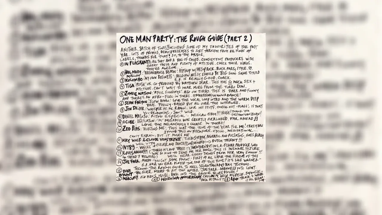 One Man Party - The Rough Guide Party Mix (Part II) Mixtape