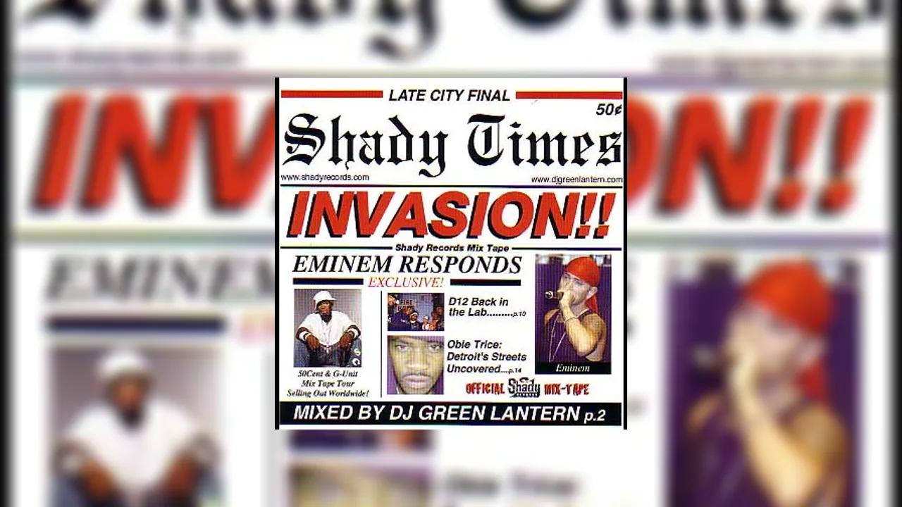 Shady Invasion Mixtape Hosted by DJ Green Lantern
