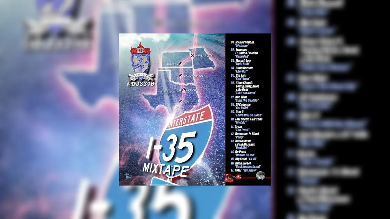 I-35 Mixtape Mixtape Hosted by DJ 3