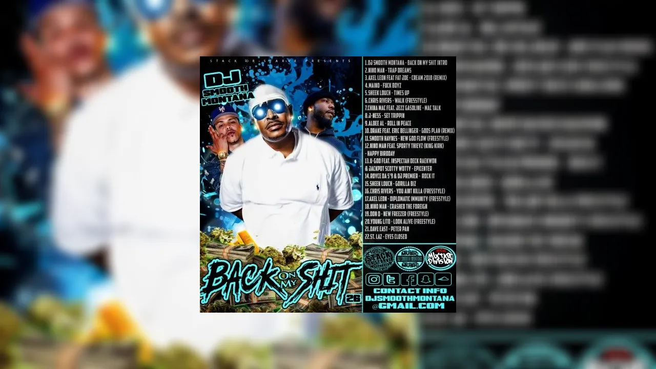 Back On My Shit 26 Mixtape Hosted by DJ Smooth Montana