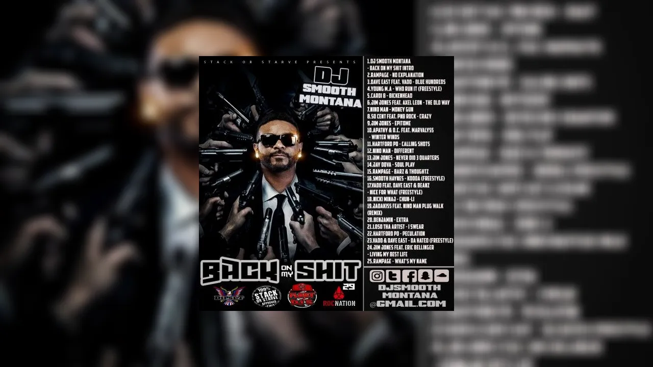 Back On My Shit 29 Mixtape Hosted by DJ Smooth Montana