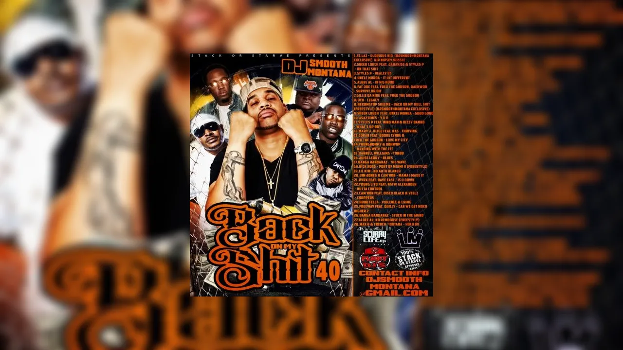 Back On My Shit 40 Mixtape Hosted by DJ Smooth Montana