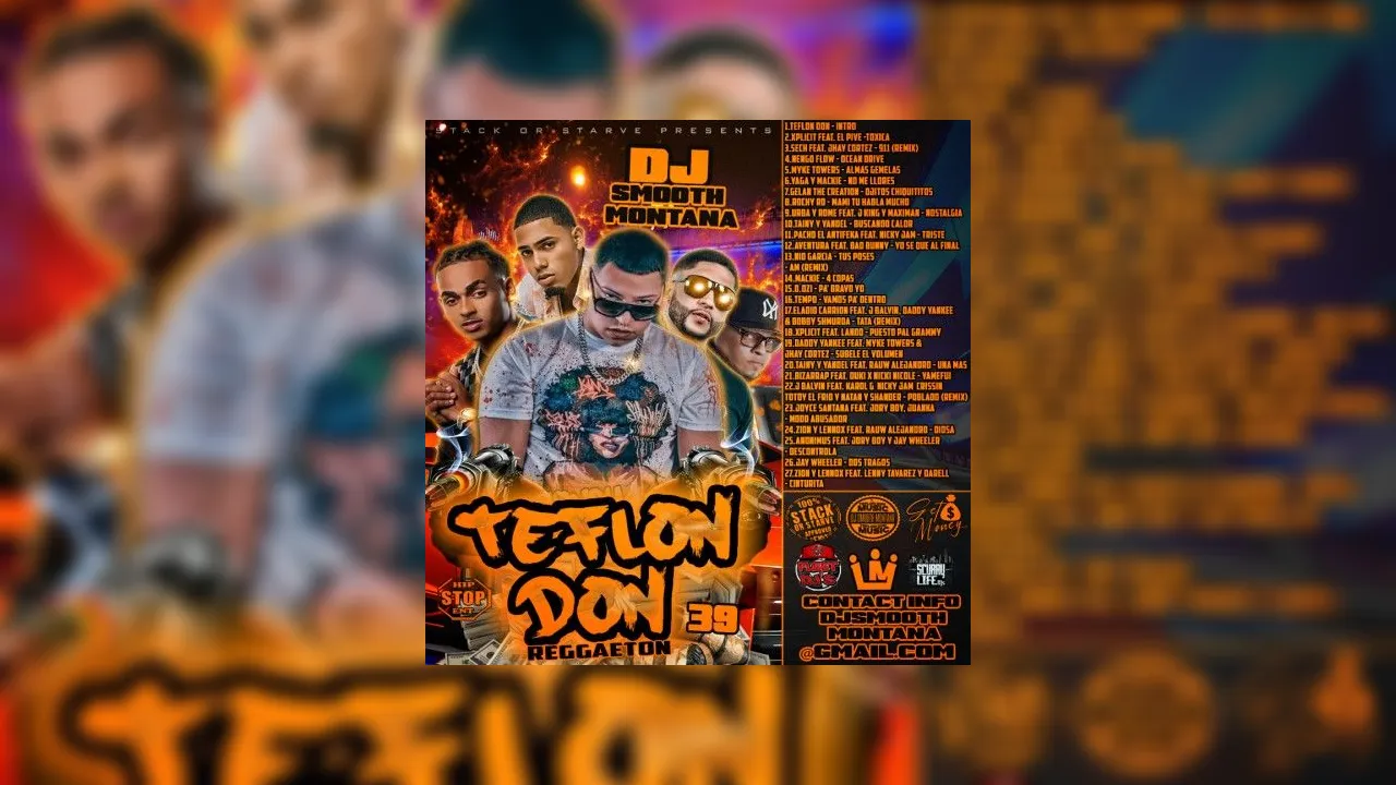 Teflon Don 39 Mixtape Hosted by DJ Smooth Montana