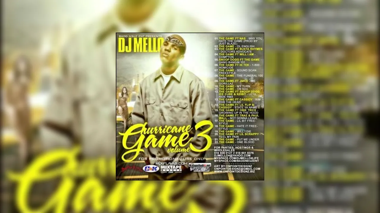 The Game - Hurricane Game, Vol. 3 Mixtape Hosted by DJ Mello